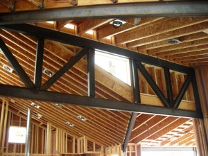 Steel Truss Design for Custom Home - EVstudio