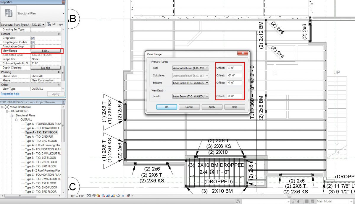 Filters In Revit For Structural Framing Plans EVstudio
