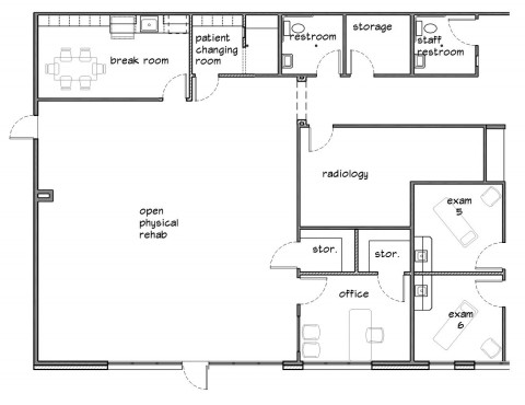 Phase 1 Completion of the Urgent Care Facility - EVstudio
