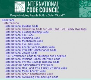 ICC Family of Codes - IRC, IBC - Online Library - EVstudio