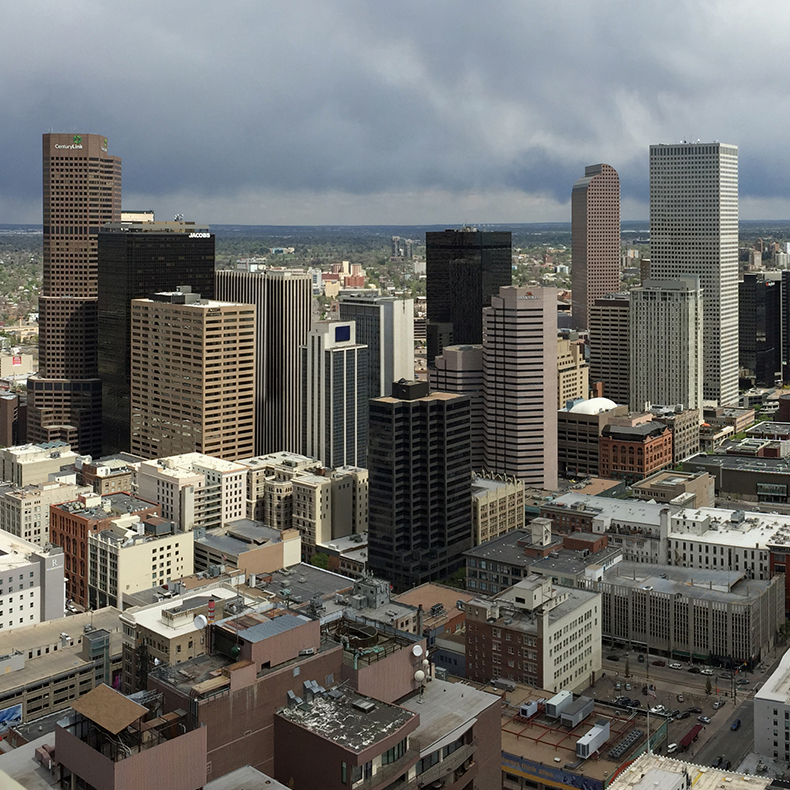 Denver Skyline Photo 2015 - EVstudio