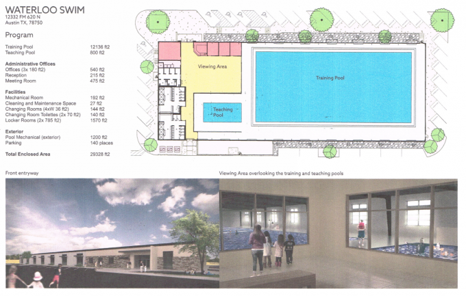 Waterloo Swim Facility in Austin, Texas - EVstudio