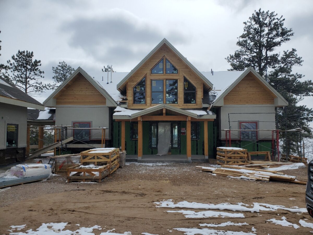 Custom Home Construction Progress - Part One - EVstudio