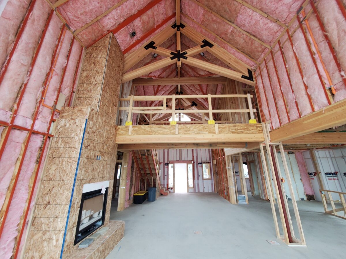 Custom Home Construction Progress - Part One - EVstudio