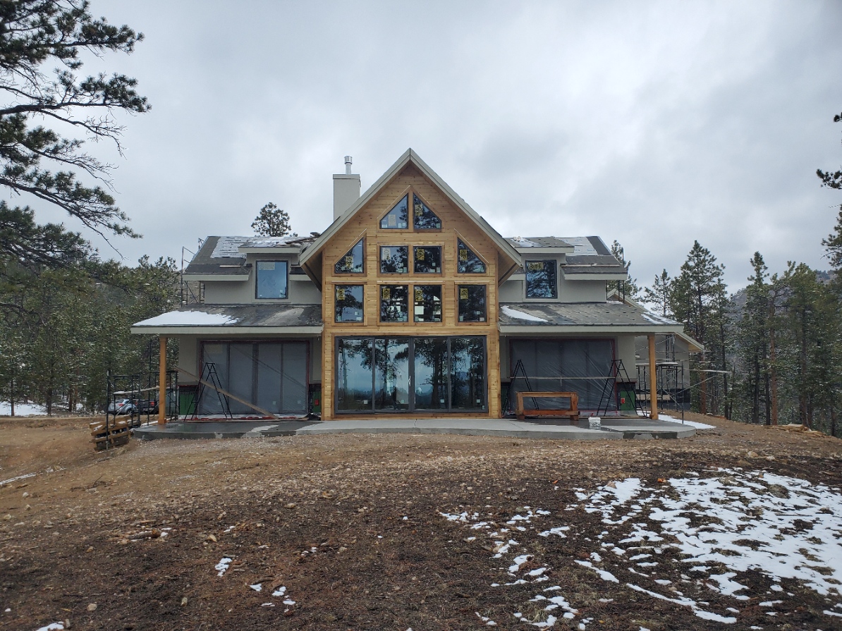 Custom Home Construction Progress - Part One - EVstudio