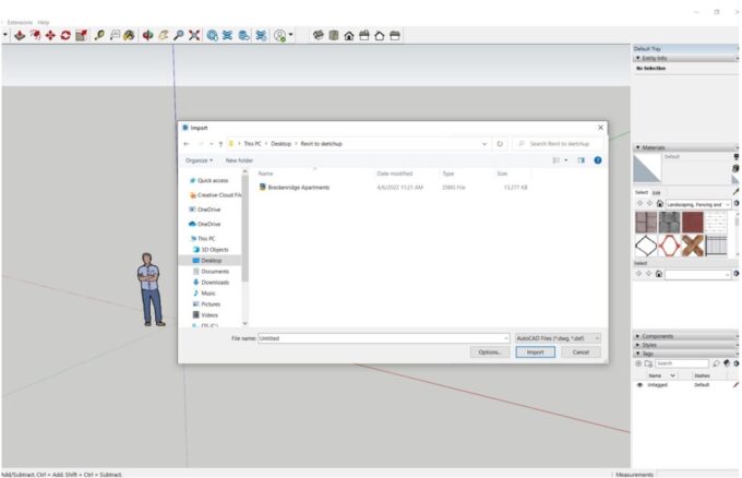 From Revit to SketchUp: Updates to a Project Design - EVstudio