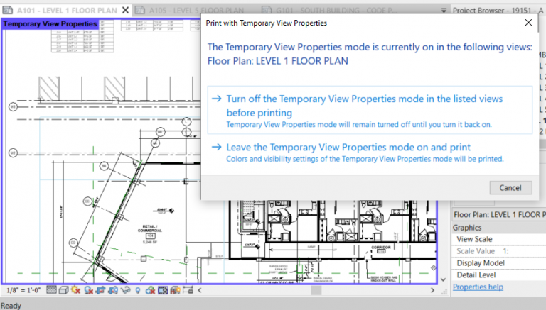 Temporary View Properties in Revit - EVstudio