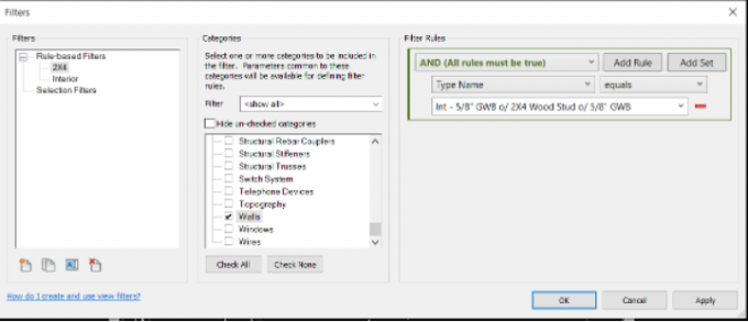 Revit Filters: A Quick How-To - EVstudio