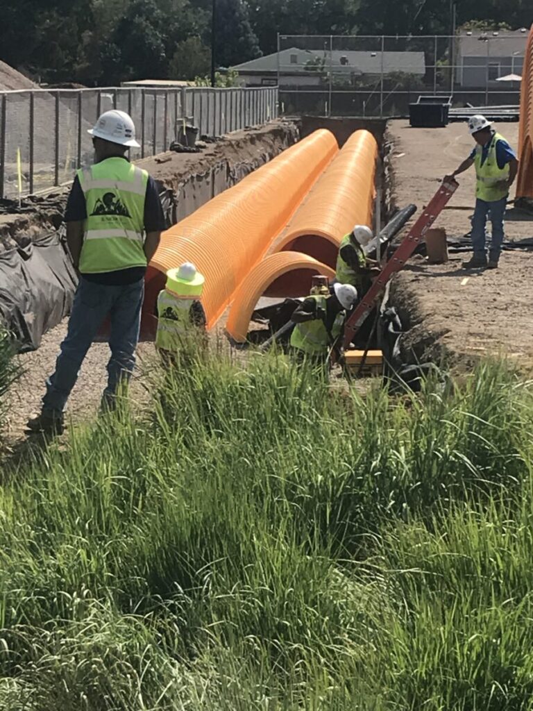 Underground Stormwater Detention in Commercial Development: A Civil ...