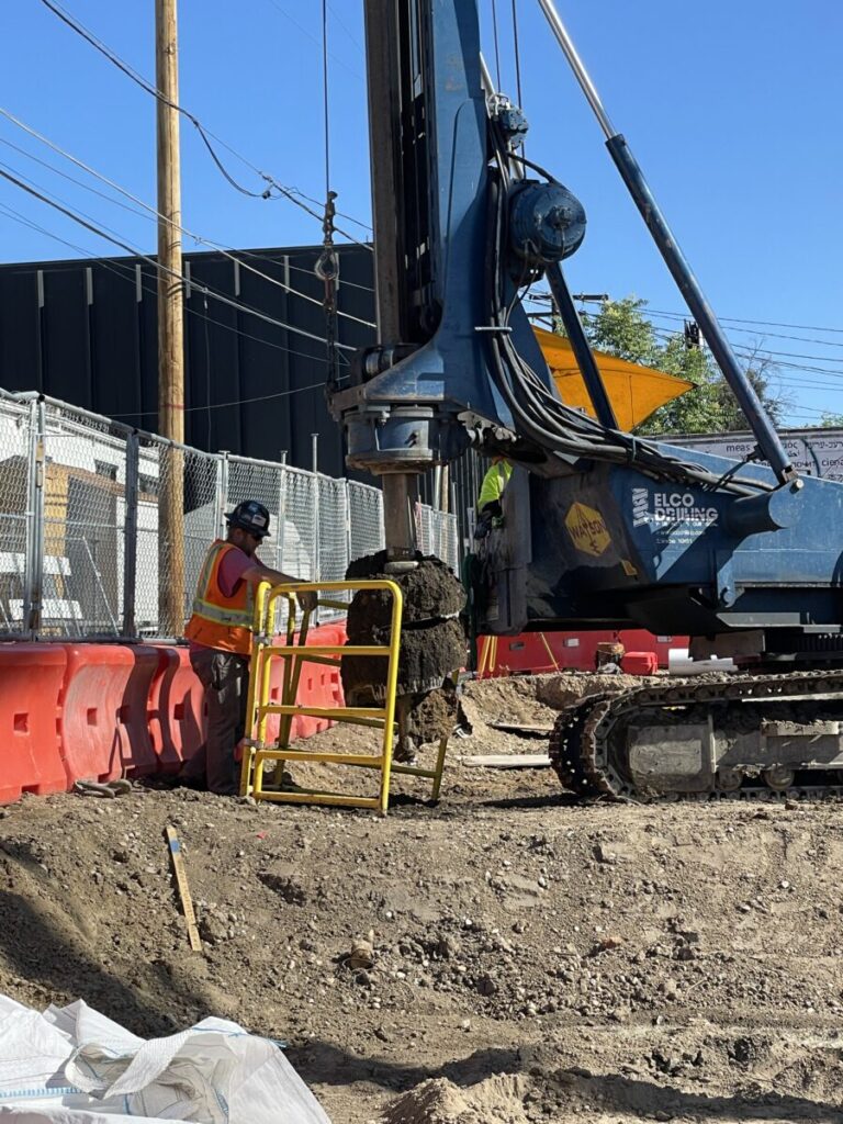 Installing Drilled Concrete Piers - EVstudio