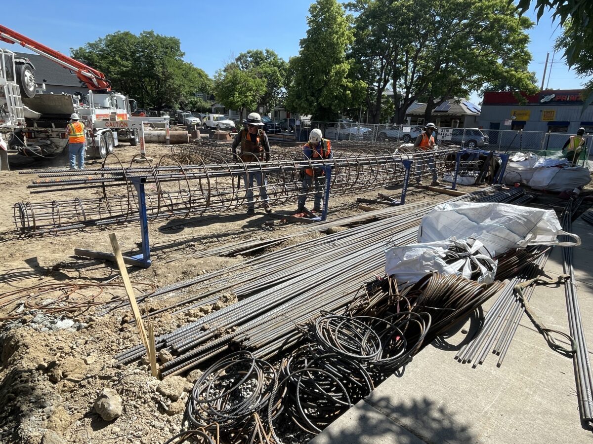 Installing Drilled Concrete Piers - EVstudio