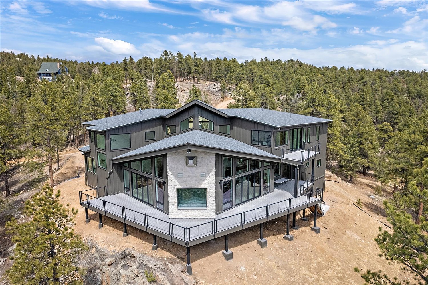 Gray Buck Trail, Conifer Spec House - EVstudio