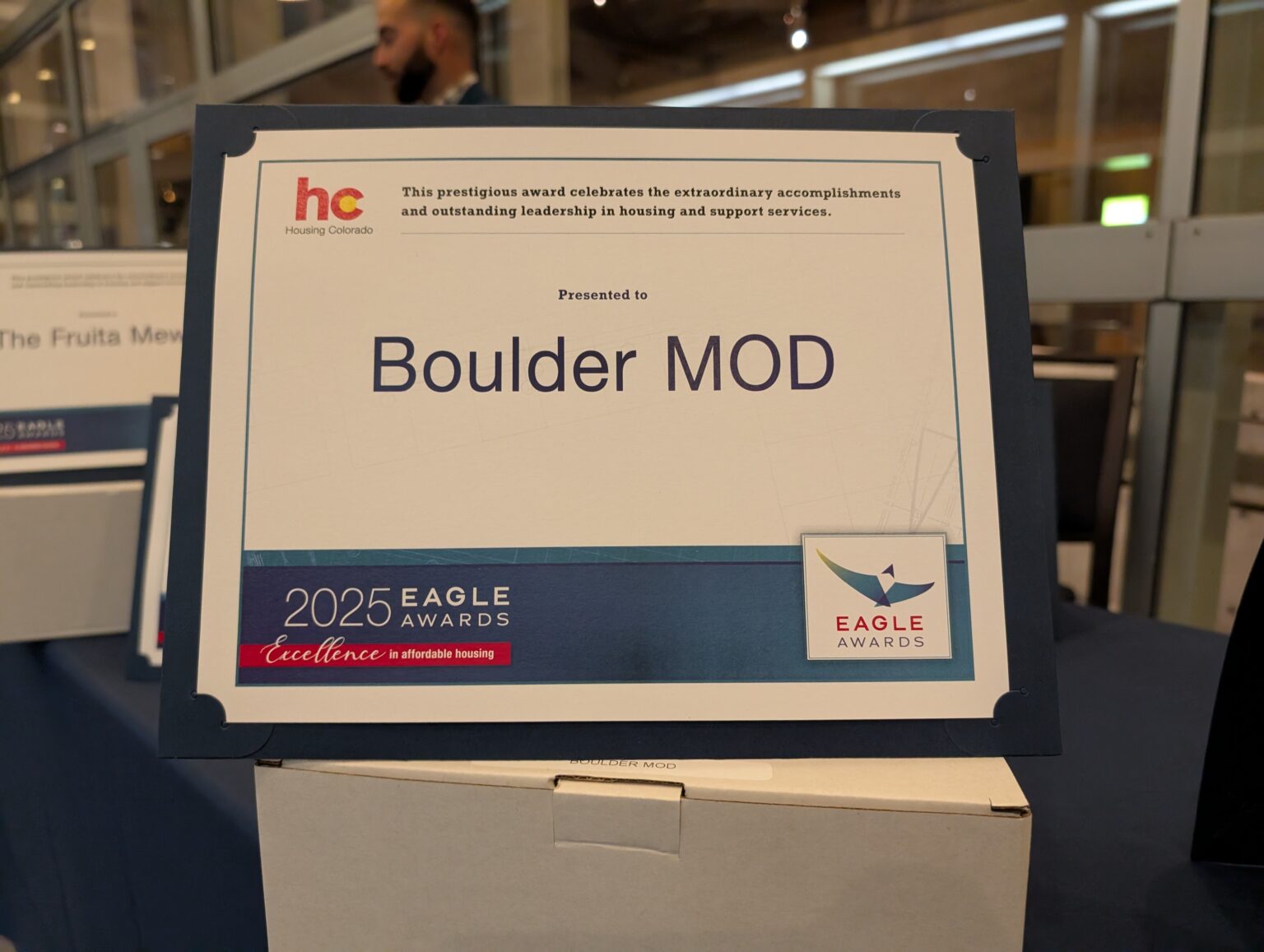 Celebrating Affordable Housing at Eagle Awards - EVstudio