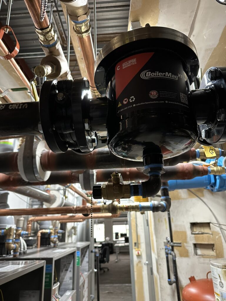 Boiler Mag Installation - EVstudio
